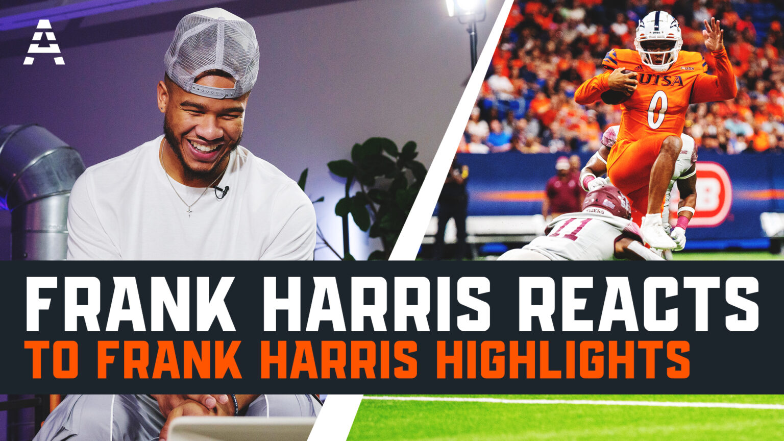 Frank Harris Reacts to Frank Harris Highlights - Alamo Audible